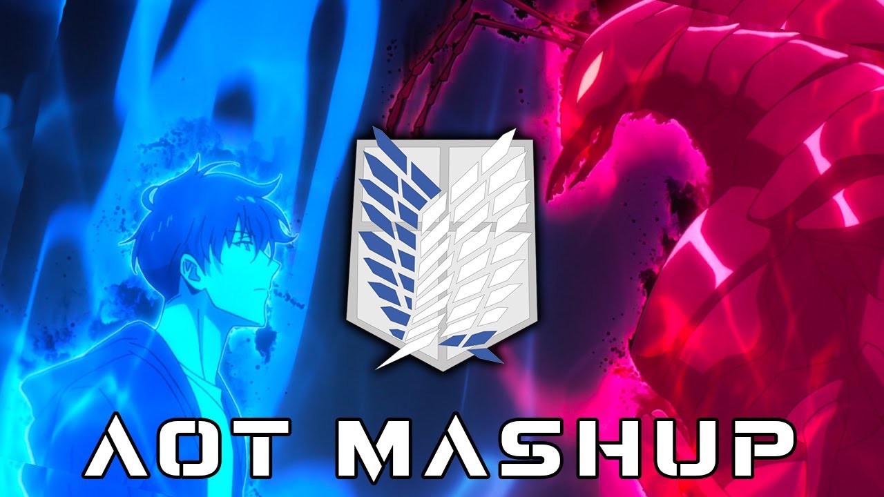 "Sung Jinwoo vs Ant King Beru" ATTACK ON TITAN MASHUP - Solo Leveling ...